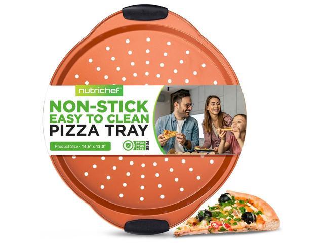 Click here for NutriChef Non-Stick Pizza Pan  Flexible Carbon Ste... prices