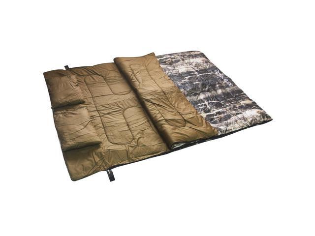 Click here for SereneLife Double Sleeping Bag with Two Pillows  L... prices