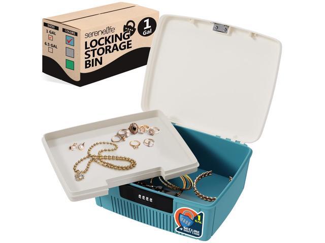 Click here for SereneLife 2-Gallon Locking Storage Bin  Heavy-Dut... prices