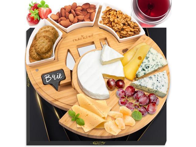 Click here for NutriChef Cheese Board Food Serving Set Includes C... prices