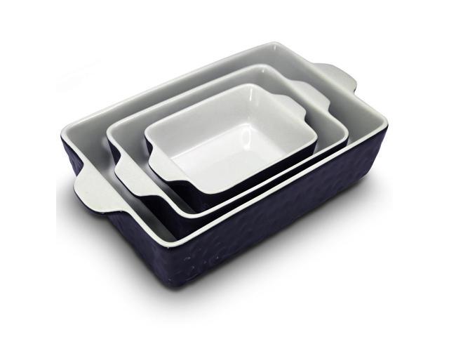 Click here for NutriChef 3-Piece Ceramic Bakeware Set  Non-Stick... prices
