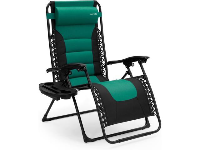 Click here for SereneLife Adjustable Padded Zero Gravity Lawn Cha... prices