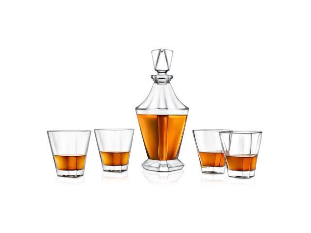 Click here for NutriChef 5-Piece Whiskey Decanter Set with 4 Glas... prices