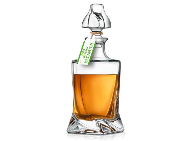 Click here for NutriChef Whiskey Decanter Set - 750ml Crystal Gla... prices