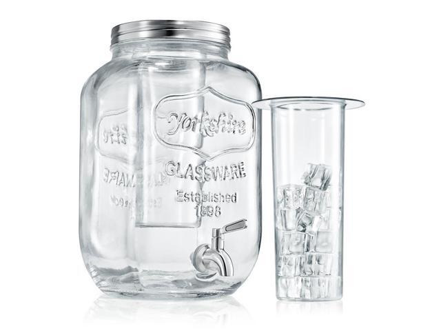 Click here for NutriChef 1-Gallon Glass Beverage Dispenser with S... prices