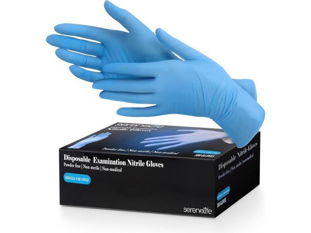 Click here for SereneLife 100 Pcs. Soft Industrial Gloves  Large... prices