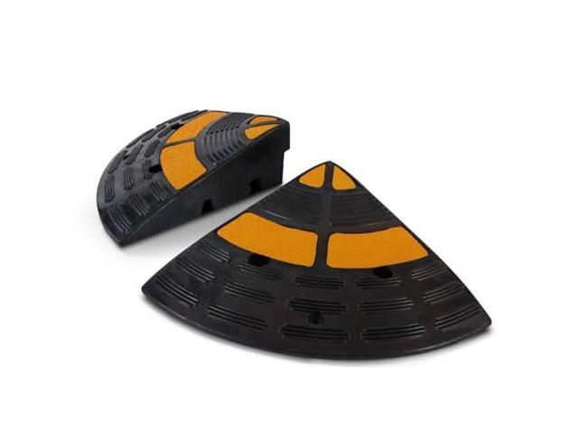 Click here for PYLE Vehicle Curb Ramp End Caps - 2PC Heavy Duty R... prices