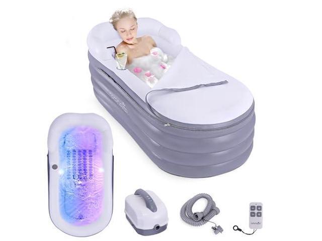 Click here for SereneLife Inflatable Spa Bathtub with Bubble Mass... prices