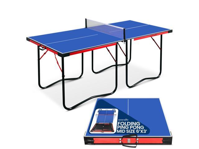 Click here for SereneLife Midsize Foldable Ping Pong Table Set wi... prices