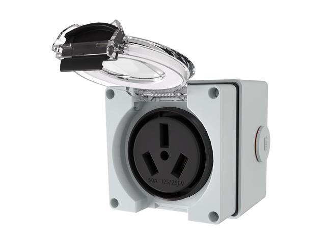 Click here for STARELO 50Amp Power Outlet Box NEMA 10-50R Recepta... prices
