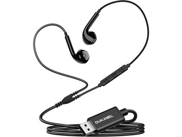Click here for DUKABEL USB Wired Earbuds  USB Headphone with Mic... prices
