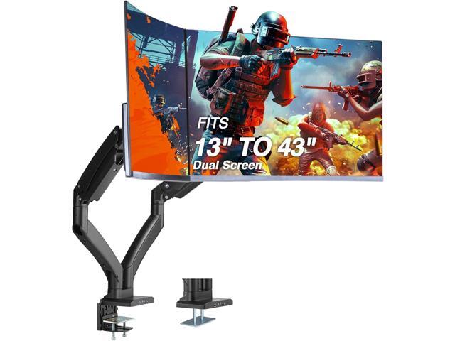 Click here for AVLT Dual 13-43 Monitor Arm - Desk Mount for Two F... prices