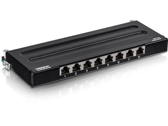 Click here for TRENDnet 8-Port Cat6A Shielded Patch Panel  Wall M... prices