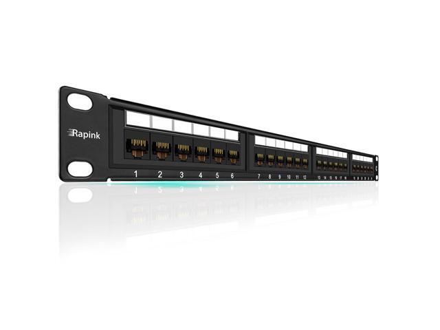 Click here for Rapink Patch Panel 24 Port Cat6 10G Support  Netwo... prices