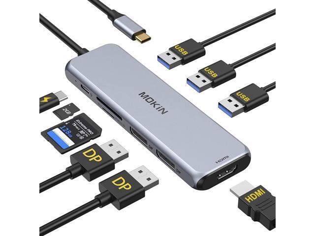 Click here for Docking Station Dual DisplayPort  MOKiN USB C Hub... prices
