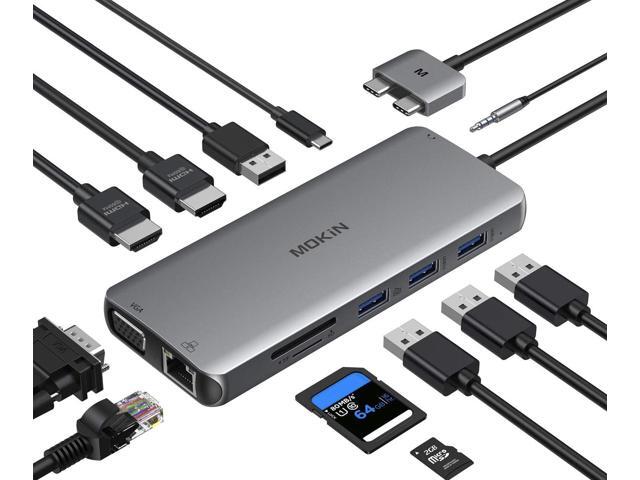 Click here for MacBook Pro Docking Station Dual Monitor HDMI Adap... prices