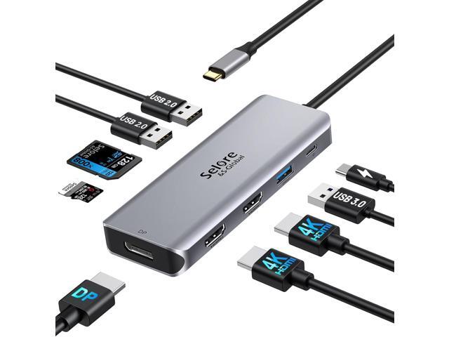 Click here for USB C Docking Station Dual Monitor  9 in 1 Triple... prices