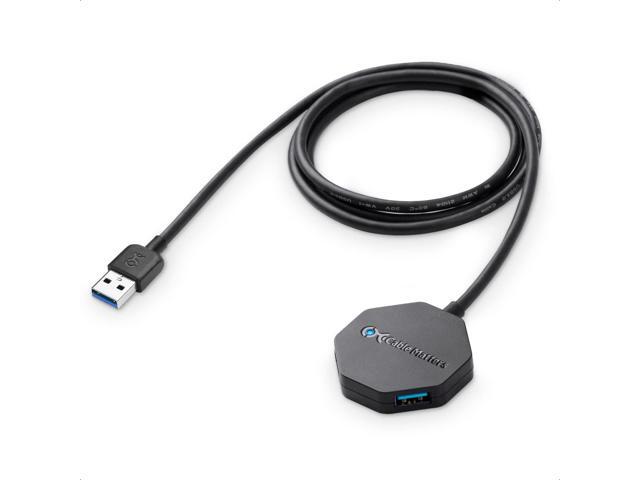 Click here for Cable Matters Ultra Mini 4 Port USB Hub with Long... prices