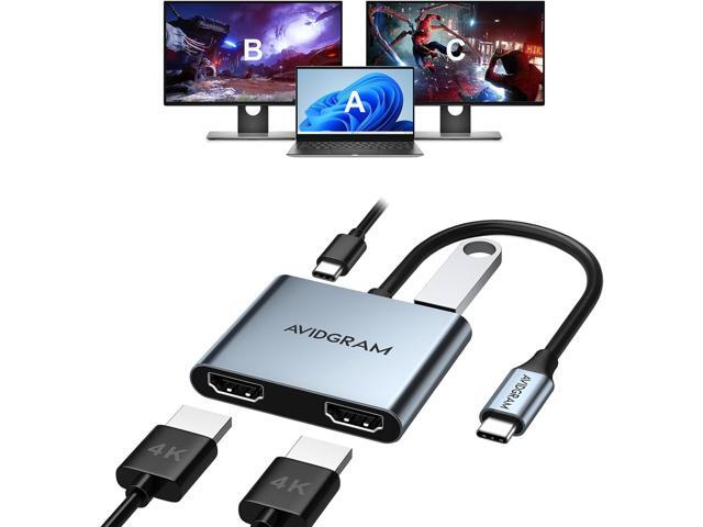 Click here for USB C to Dual HDMI Adapter 4K 30Hz  AVIDGRAM USB C... prices