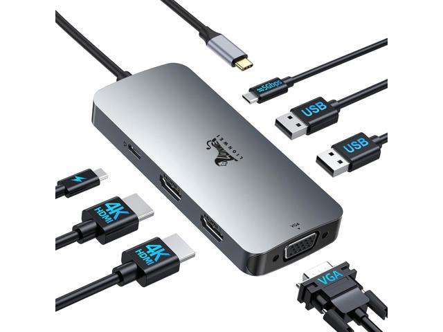 Click here for USB C Docking Station Dual HDMI Adapter  LIONWEI L... prices