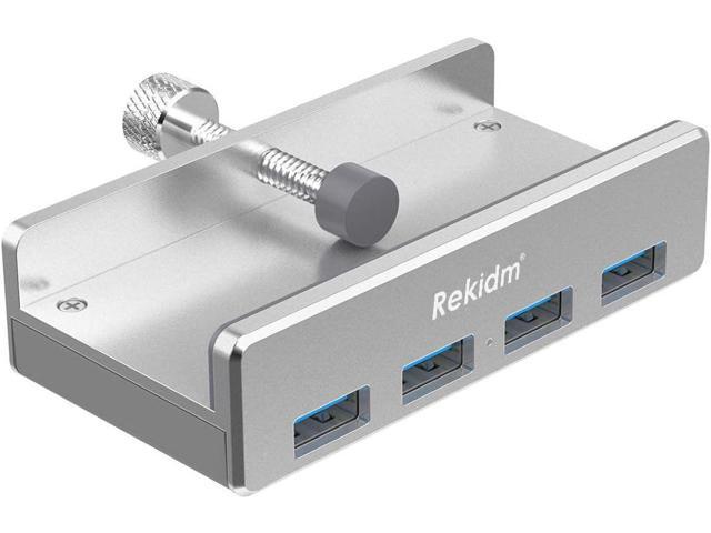 Click here for USB Hub 3.0 - Rekidm 4 Port Aluminum Desk USB Hub... prices