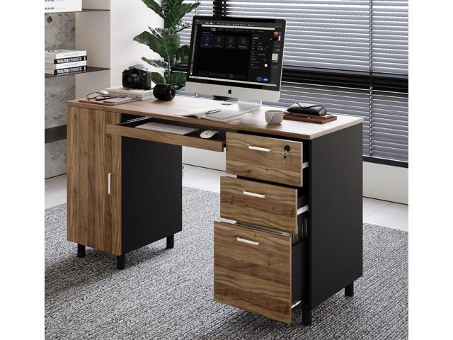 Click here for Modern Design Venice Computer Office Desk with 3 L... prices