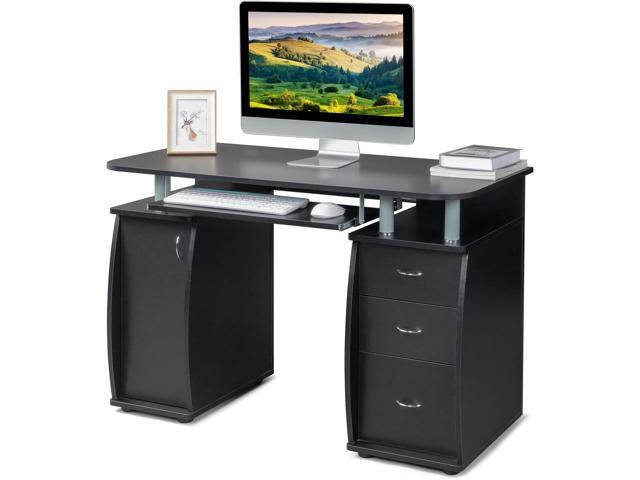 Click here for Karl home Computer Desk with Drawers & Storage Cab... prices