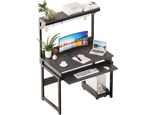 Click here for ALISENED 31.5 Computer Desk with Hutch  Office Des... prices