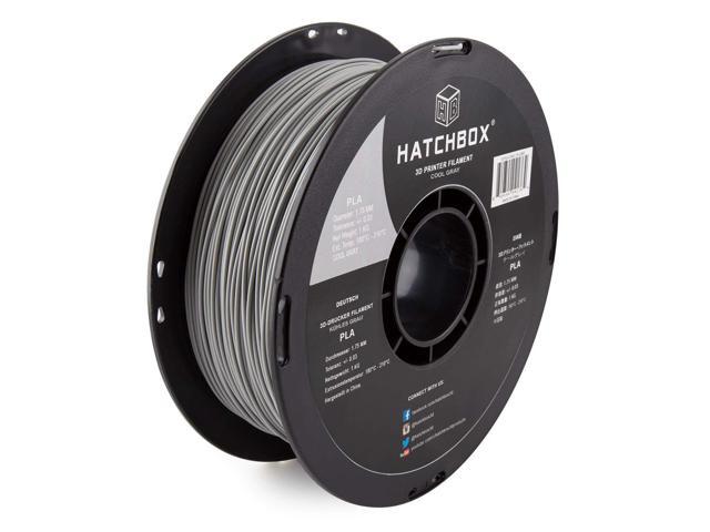 Click here for HATCHBOX 1.75mm Cool Gray PLA 3D Printer Filament... prices