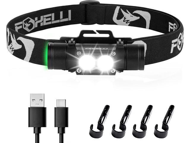 Click here for Foxelli Ultra Bright Rechargeable Headlamp 18650 B... prices
