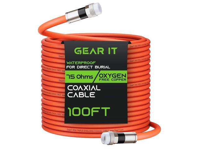 Click here for GEARit Coaxial Cable for Direct Burial (100ft) RG6... prices