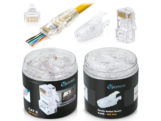 Click here for Everest Media Solutions RJ45 Cat6 Pass Through Con... prices