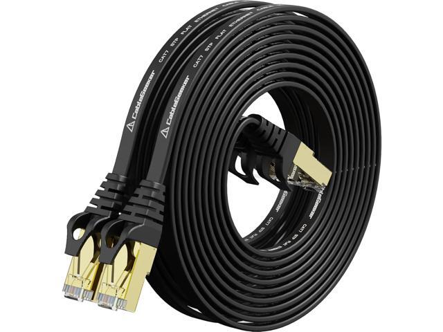 Click here for Cat 7 Shielded Ethernet Cable 8ft 2pack (Highest S... prices