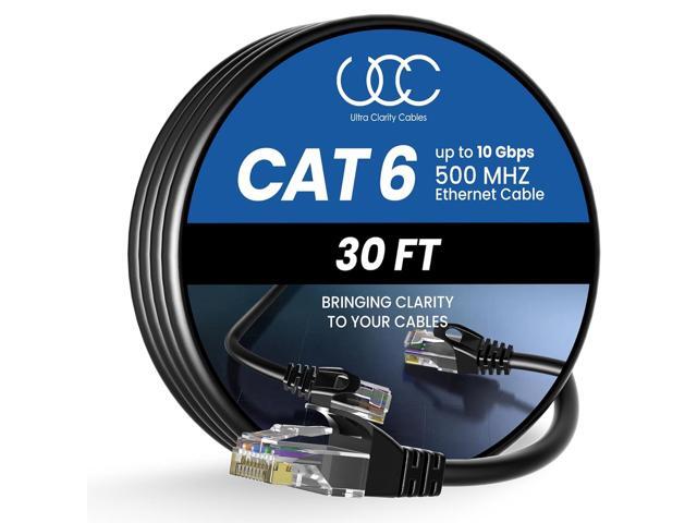 Click here for Cat 6 Ethernet Cable 30 ft  10Gbps High Speed Ethe... prices