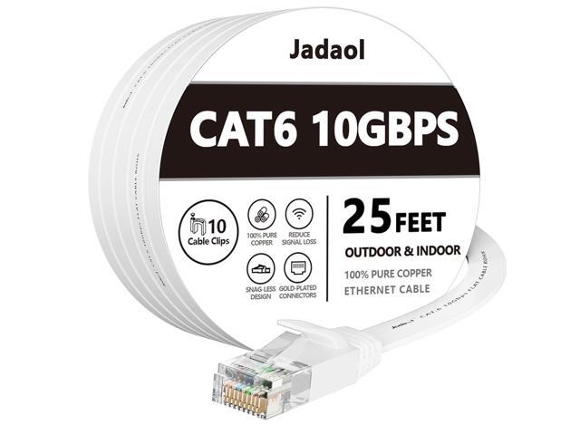 Click here for Jadaol Cat 6 Ethernet Cable 25 ft  Outdoor & Indoo... prices