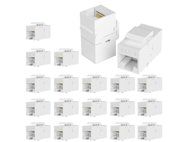 Click here for 20 Pack RJ45 Keystone Jack Cat6 Coupler - Female t... prices