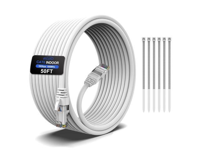 Click here for 50FT Cat6 Ethernet Cable  Cat 6 Patch Cable  Cat6... prices