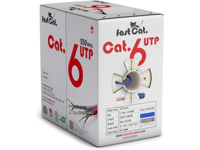 Click here for fast Cat. Cat 6 Ethernet Cable 1000ft (Blue) - 23... prices