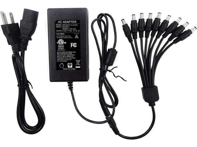 Click here for TIGERSECU Security Camera Power Adapter with 9-Way... prices