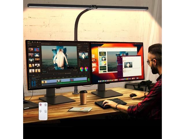 Click here for Double Head LED Desk Lamp with Remote Control for... prices