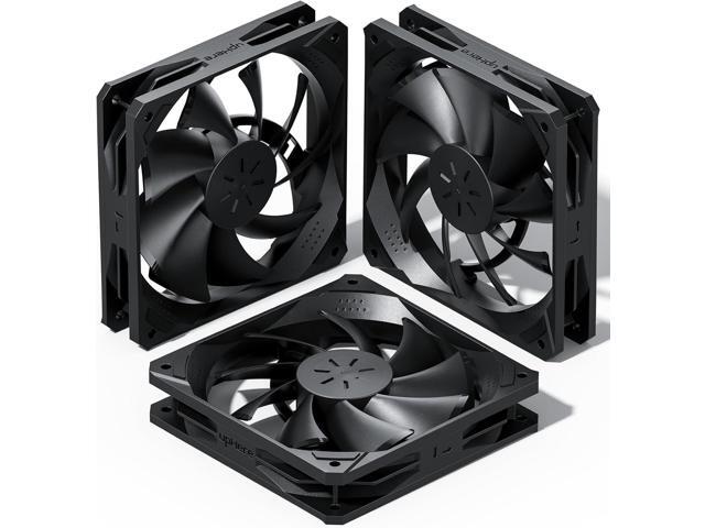 Click here for upHere 120mm Black Computer Case Fans 3-Pack High... prices