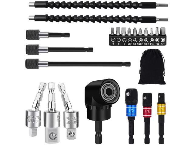 Click here for Flexible Drill Bit Extension Set  105° Right Angle... prices