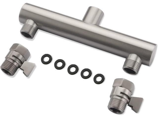 Click here for Dual Shower Head Manifold with Brass Shut Off Valv... prices