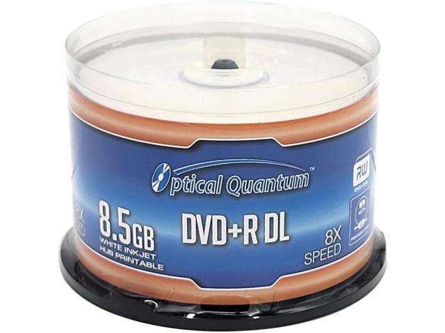 Click here for Optical Quantum 8X 8.5GB DVD+R DL White Inkjet Pri... prices