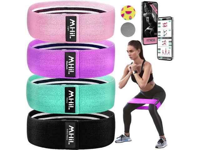Click here for Fabric Resistance Bands for Women & Men 4 Durable... prices