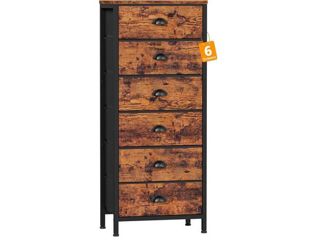 Click here for Furnulem Tall Dresser with 6 Drawers Vertical End... prices