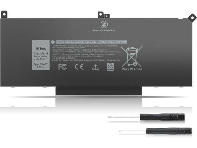 Click here for 7480 F3YGT 2X39G 60WH Laptop Battery for Dell Lati... prices