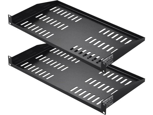 Click here for VEVOR 2PCS 1U Server Rack Shelf  Universal Vented... prices