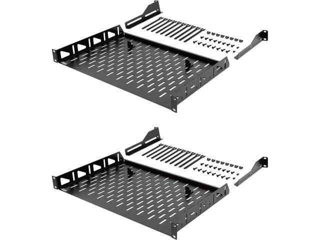 Click here for Tecmojo 1U Rack Shelf 19 inch Rack Shelf 12 inch D... prices