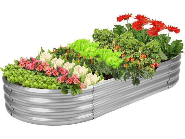 Click here for Raised Garden Bed Galvanized Planter Box Outdoor... prices